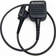 Public Safety Microphone With Straight Cable Assembly - Radio Two Way